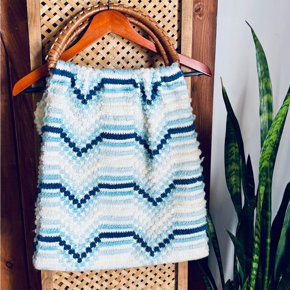 Vintage | Bags | Vintage 96s Fuzzy Chenille Carpet Bag | Poshmark
